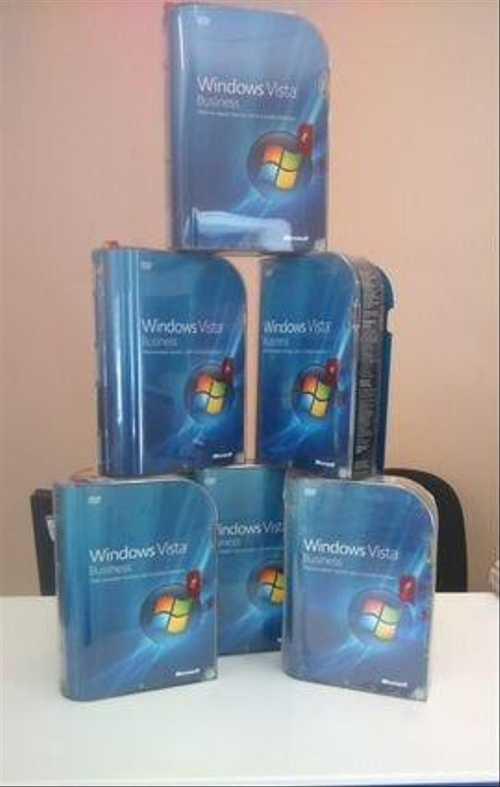 Windows Vista Business Russian DVD Box 66J-00320