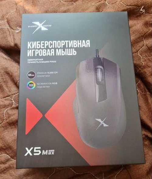 Игровая мышь A4Tech X5 Max Bloody