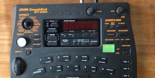 Сэмплер Zoom sampletrak st-224