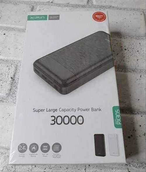Power Bank (30000mAh) "Xipin PX305" черный