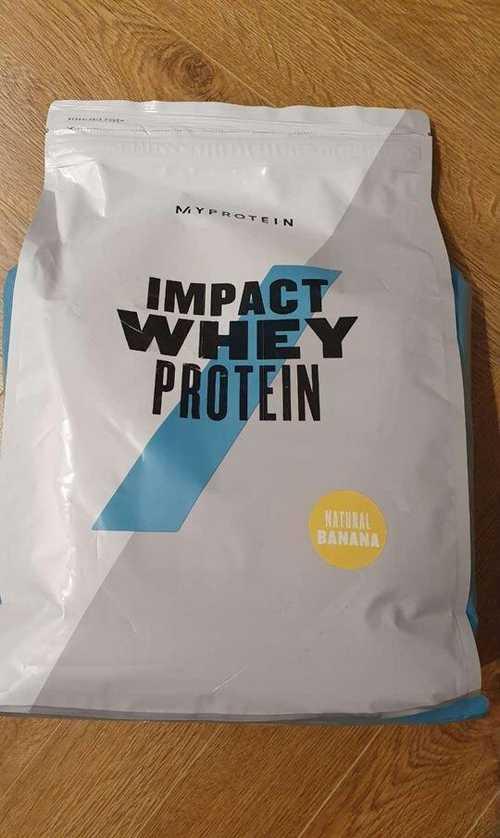 Протеин Myprotein Impact Whey - 2,5 кг, банан