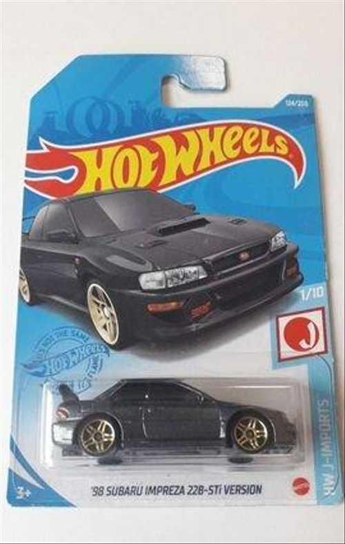Машинка Hot Wheels "Subaru impreza sti"