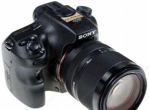 Sony A57(18-135mm+Бленда) +32г+Сумка+Usb+Зар/Устр+