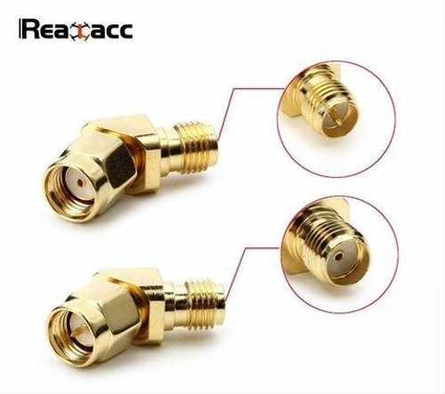 Разъем для антенны Realacc 45 гр. Разъем SMA RP-SM