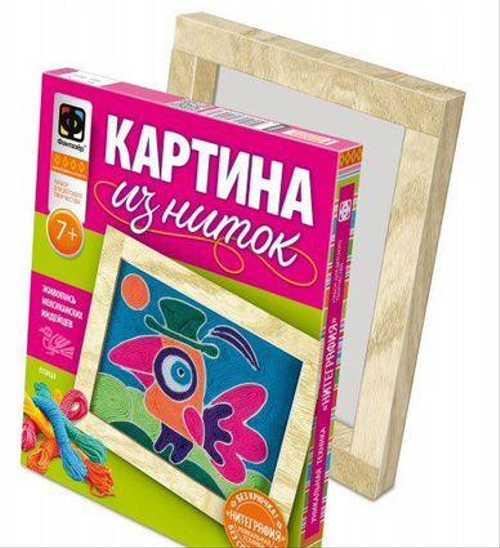 Набор для детского творчества Картина из ниток