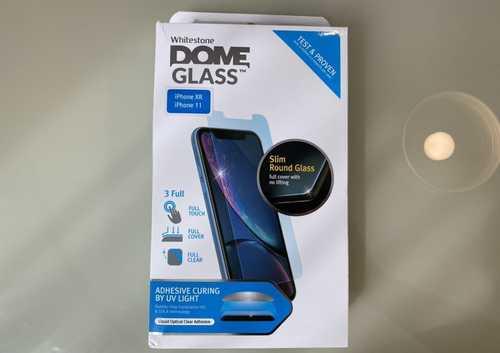 Защитное стекло iPhone 11 / XR (Whitestone Dome Gl
