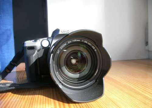 Фотоаппарат Minolta Dynax 5 c не китовой оптикой