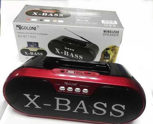 Golon X-bass Колонка блютуз фм