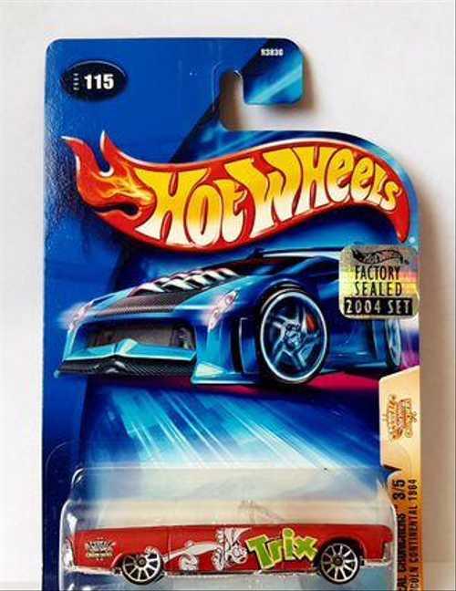 Hot Wheels Lincoln Continental RLC Factory Sealed