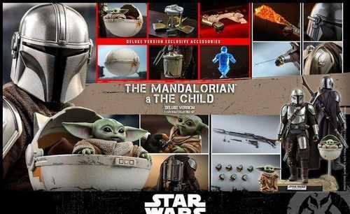Hot Toys TMS015 The Mandalorian & The Child Deluxe