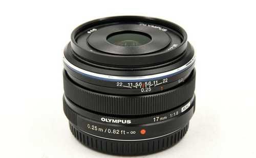 Olympus 17/1.8 Black