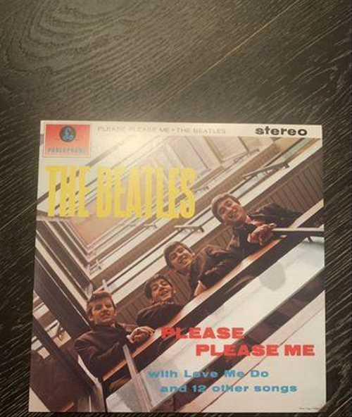 Альбом “Please please me” на грамплатсинке