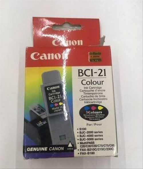 Катридж Canon BCI 21 color