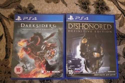 Darksiders warmastered edition ps4 & Dishonored de