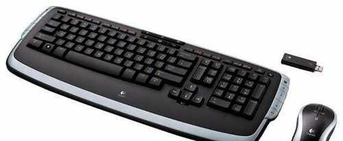 Клавиатура и мыш logitech lx710 cordless keyboard