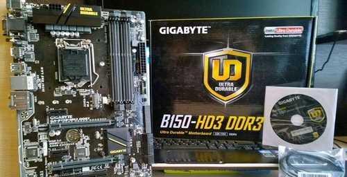 Материнская плата Gigabyte GA-B150-HD3 DDR3