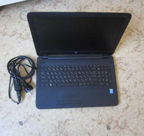 Ноутбук hp 250g4 i3 1y1y0y залитый