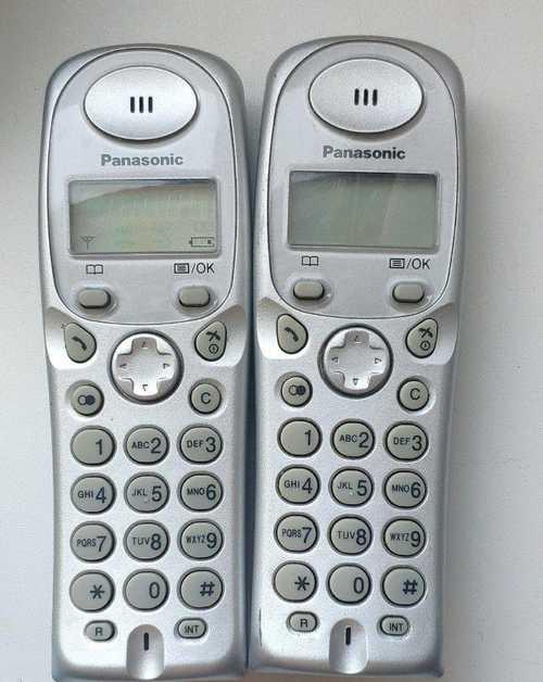 Телефон dect 2 трубки Panasonic