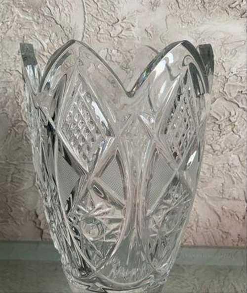 Хрустальная ваза Тюльпан СССР