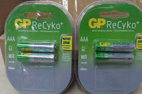 Rechargeable AAA GP 850 ReCyko+