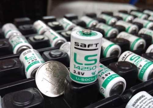 Батарейка Lithium 3.6V Saft 1/2AA (14250)