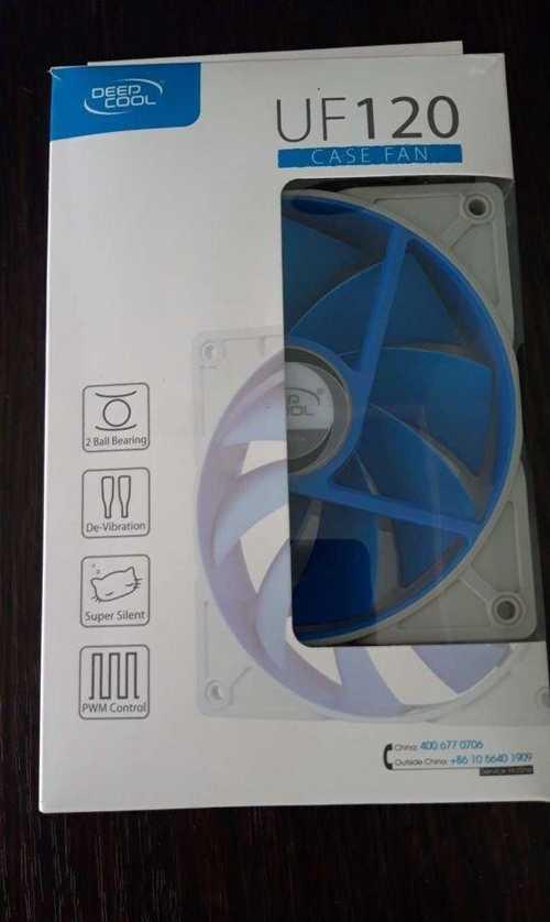 Вентилятор deepcool UF120, 120мм