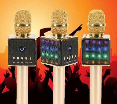 Микрофон-караоке светящийся с флешкой на 512 Мб