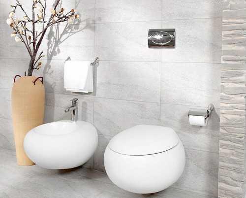 Подвесной унитаз Villeroy Boch Pure Stone + биде