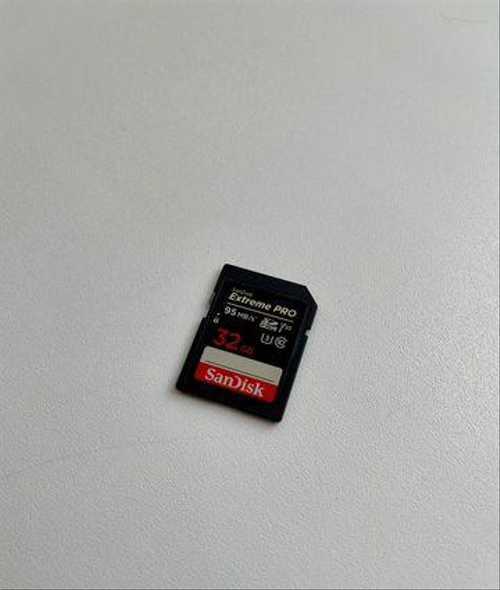 Карта памяти SanDisk Extreme PRO 32Gb