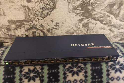 Коммутатор NetGear FS116