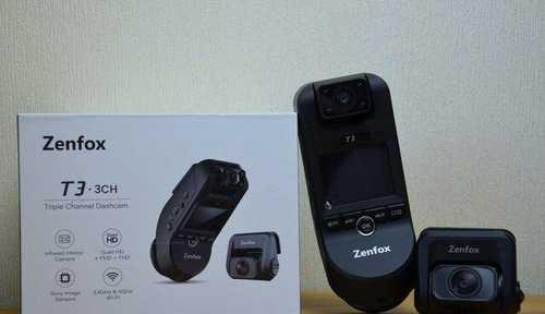 Трехканальный видеорегистратор Zenfox T3 3CH