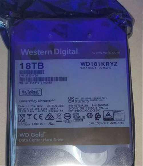 Western Digital WD Gold 18TB