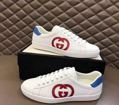 Кеды Gucci Ace Interlocking G коллекция 2020