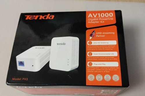 Av 1000. Tenda Powerline p3 av1000. Адаптер Powerline Tenda ph3. Сетевое оборудование Tenda ph3. Адаптер (комплект) Tenda ph10.