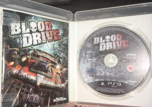 Игра для PS3 Blood Drive