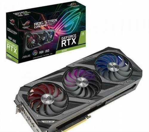 Видеокарта asus ROG-strix-RTX3090-24G-gaming