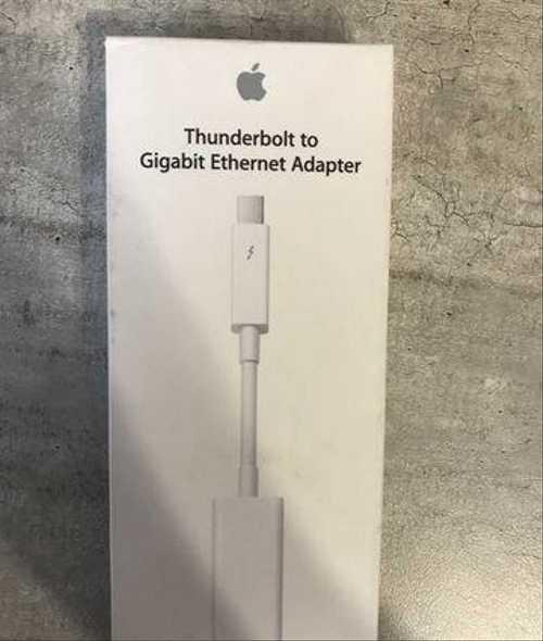 Переходник Apple Thunderbolt to Gigabit Ethernet