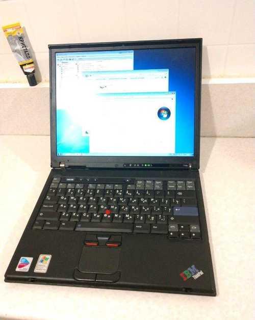 IBM Thinkpad T42p (1.60GHz/60Gb/1Gb/LPT)