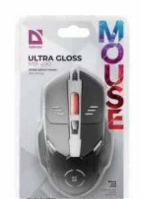 Проводная оптическая мышь Defender Ultra Gloss