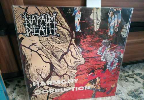 Napalm Death Harmony Corruption LP