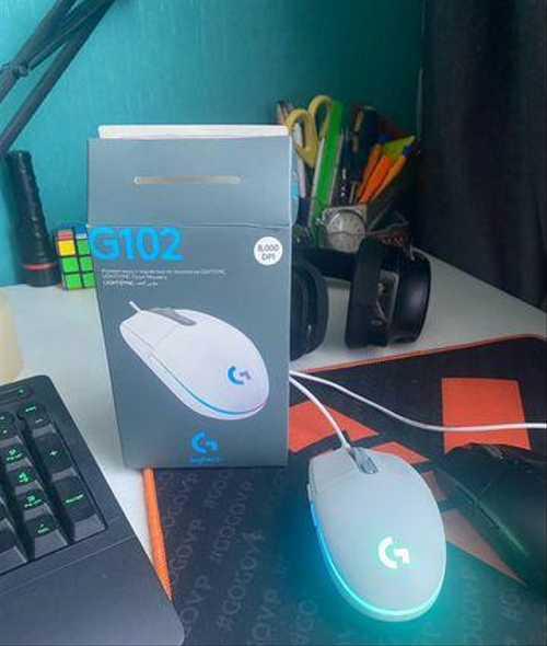 Logitech G102 Белая