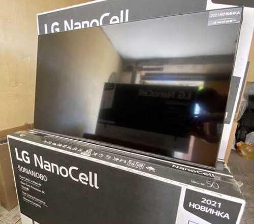 Новый смарт телевизор LG 50nano806PA 50’’