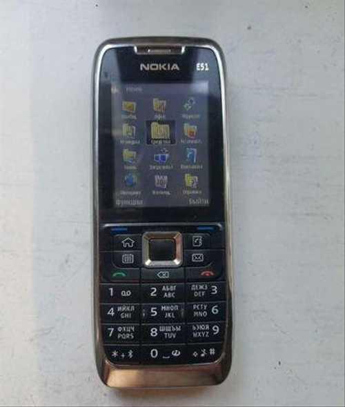 Nokia E51-1 Silver.3G