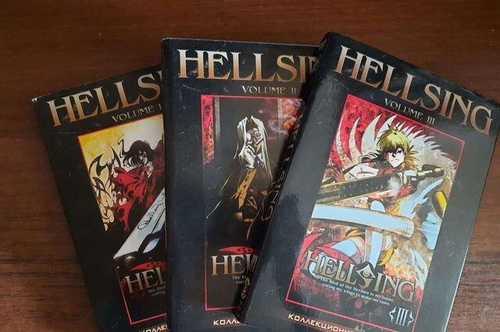 DVD аниме Hellsing OVA и Школа Убийц