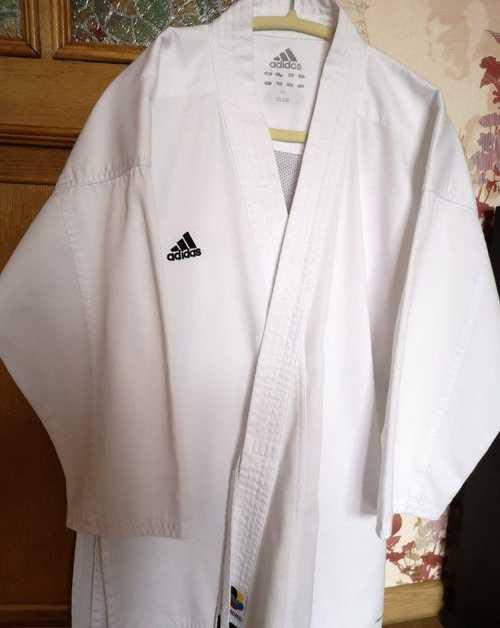 Кимоно adidas club для карате, 150см