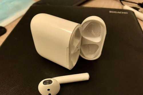 Кейс + коробка apple airpods2