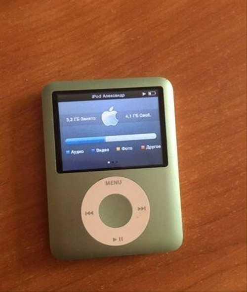Плеер iPod Nano 3, 8gb