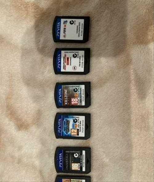 Игровые картриджи на Sony PlayStation Vita
