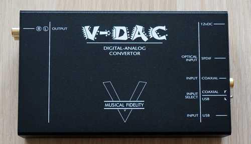 Внешний цап Musical Fidelity V-DAC