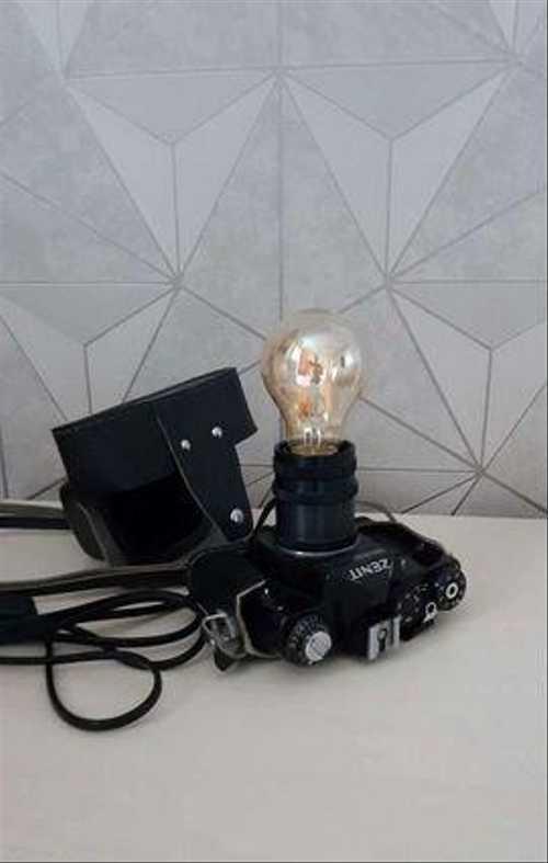 Фотоаппарат, лампа,светильник,ночник